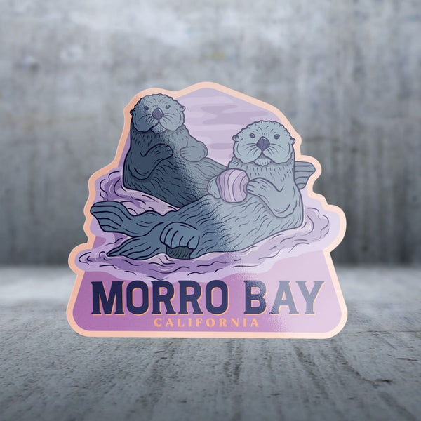 Sticker Pack | 13517 - Morro Bay Purple Ocean