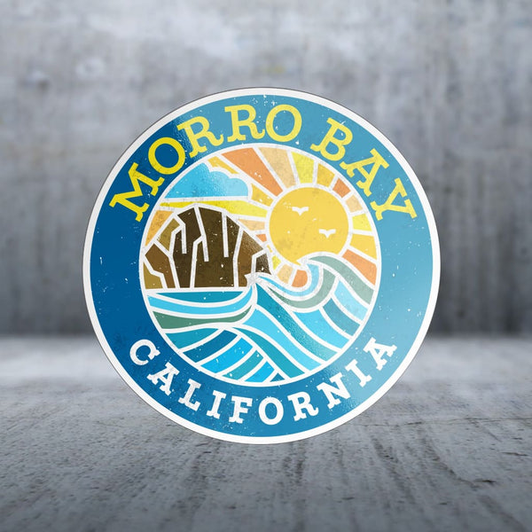 Sticker Pack | 13518 - Textured Geometry - Morro Bay