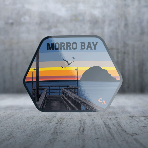Sticker Pack | 13519 - Morro Bay Gradient Horizon