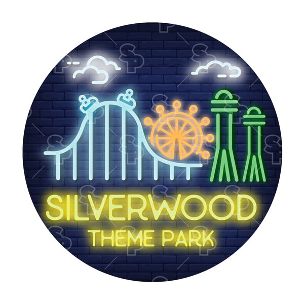 Sticker Pack | 13563 - Neon Wall - Theme Park
