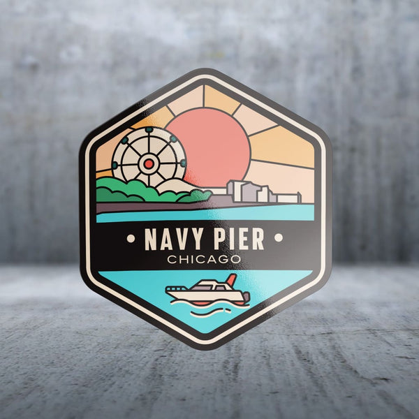 Sticker Pack | 13573 - Outdoor Hex - Navy Pier
