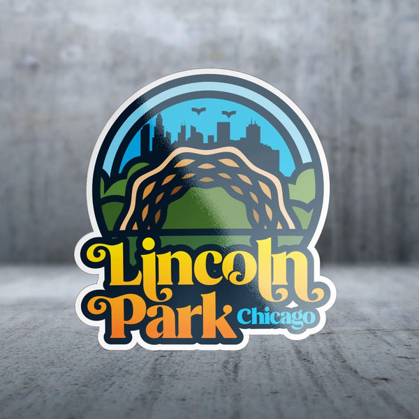 Sticker Pack | 13656 - Bright Text - Lincoln Park