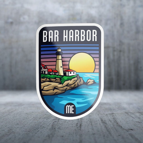 Sticker Pack | 13667 - Sunrise Dusk - Bar Harbor