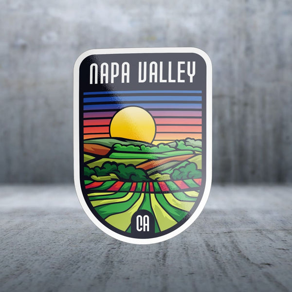 Sticker Pack | 13685 - Sunrise Dusk - Napa Valley