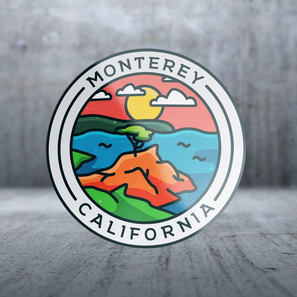 Sticker Pack | 13705 - Clean Circle - Monterey