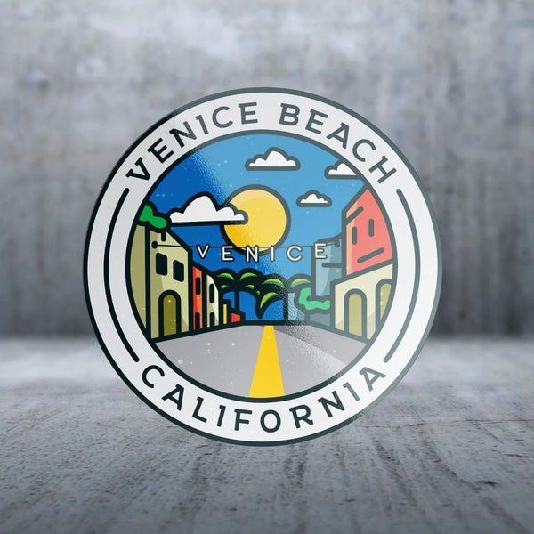 Sticker Pack | 13710 - Clean Circle - Venice Beach