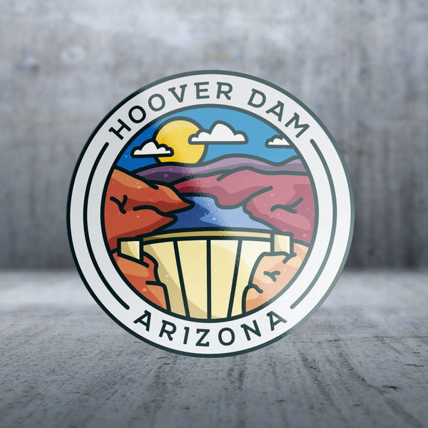 Sticker Pack | 13727 - Clean Circle - Hoover Dam