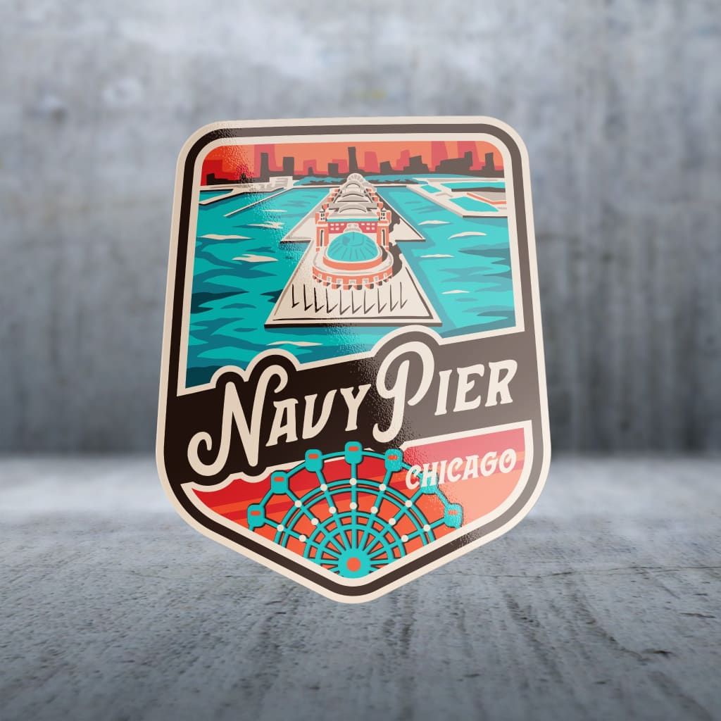 Sticker Pack | 13737 - Deco Icons - Navy Pier