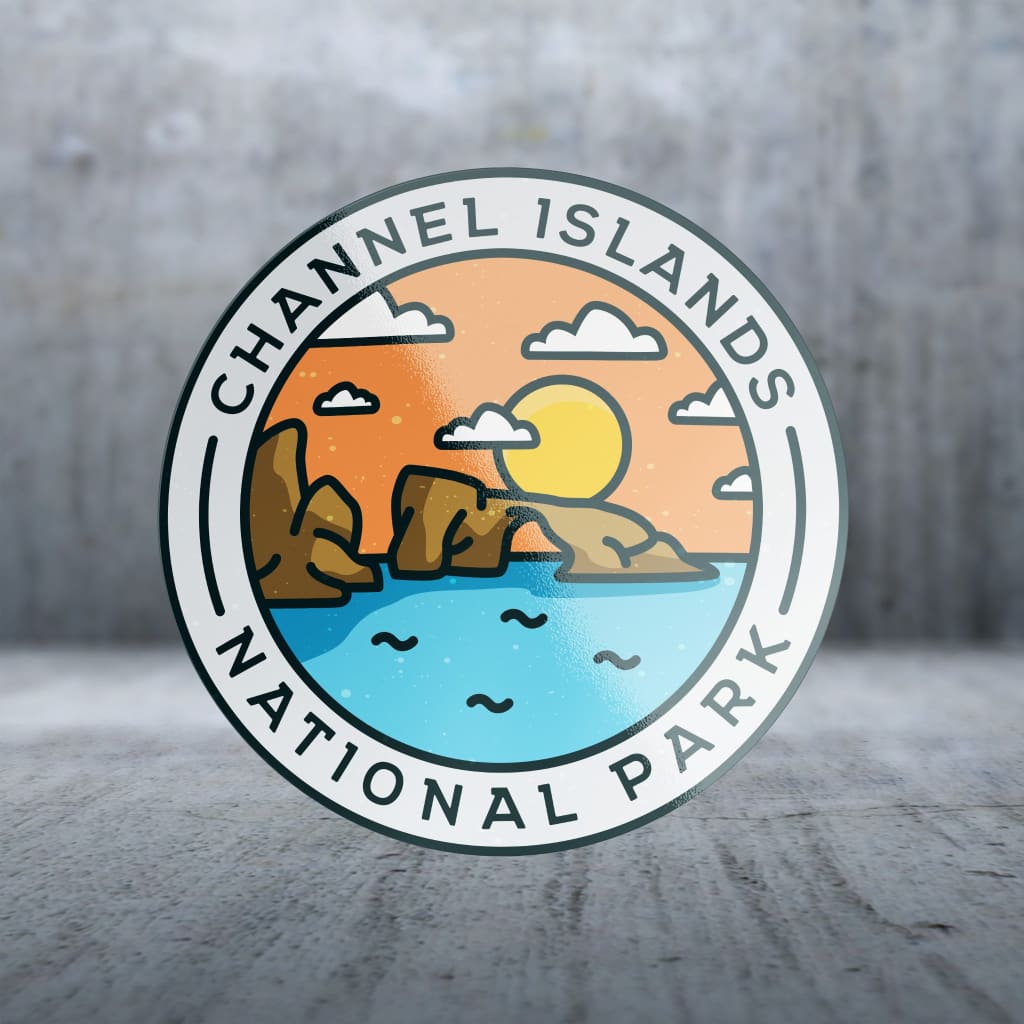 Sticker Pack | 13819 - Clean Circle - Channel Islands
