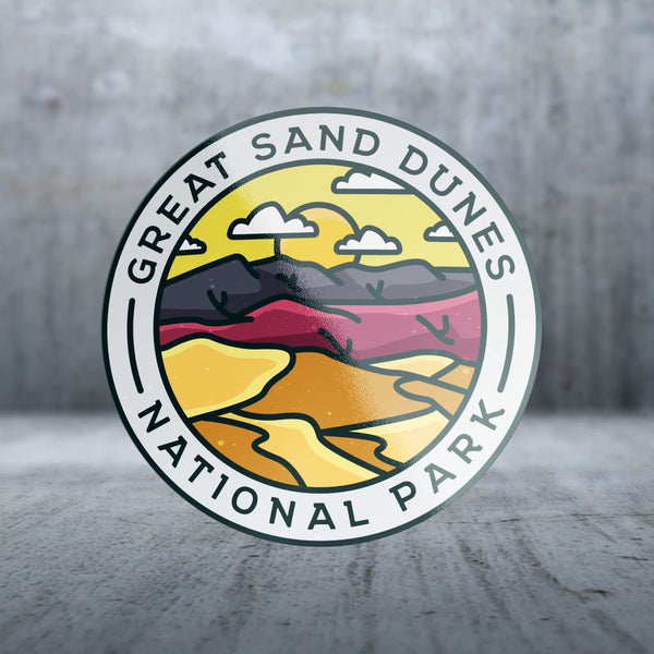 Sticker Pack | 13826 - Clean Circle - Great Sand Dunes