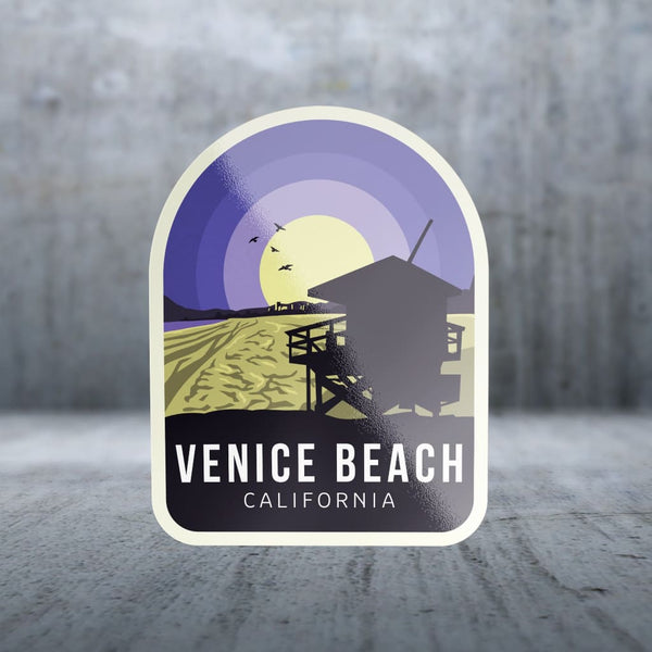 Sticker Pack | 13867 - Rainbow Sky - Venice Beach
