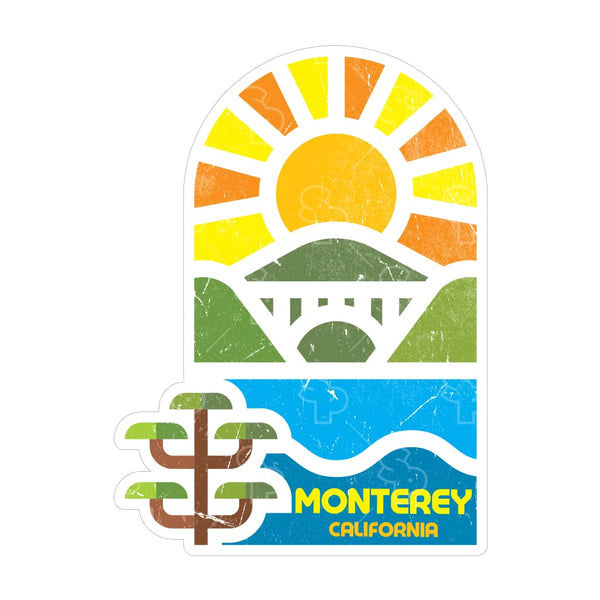 Sticker Pack | 13889 - Monterey Stacked Graphic