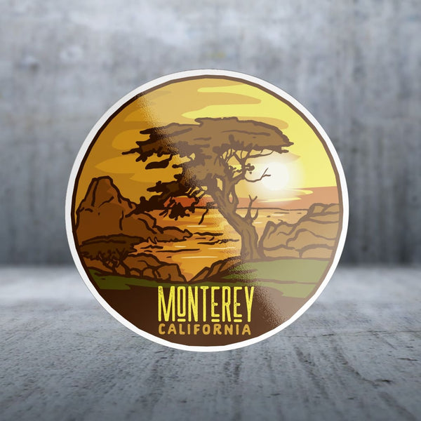 Sticker Pack | 13896 - Monterey Cypress Sunset