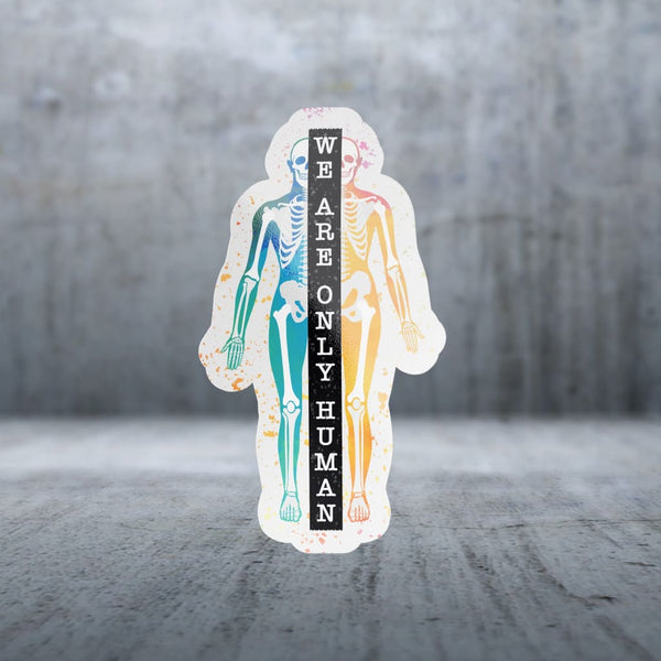 Sticker Pack | 13965 - We are Only Human Skeleton