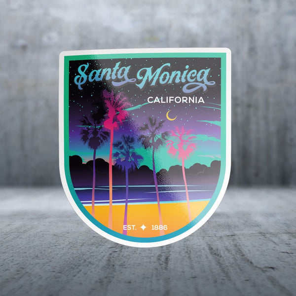 Sticker Pack | 13993 - Neon Sky - Santa Monica