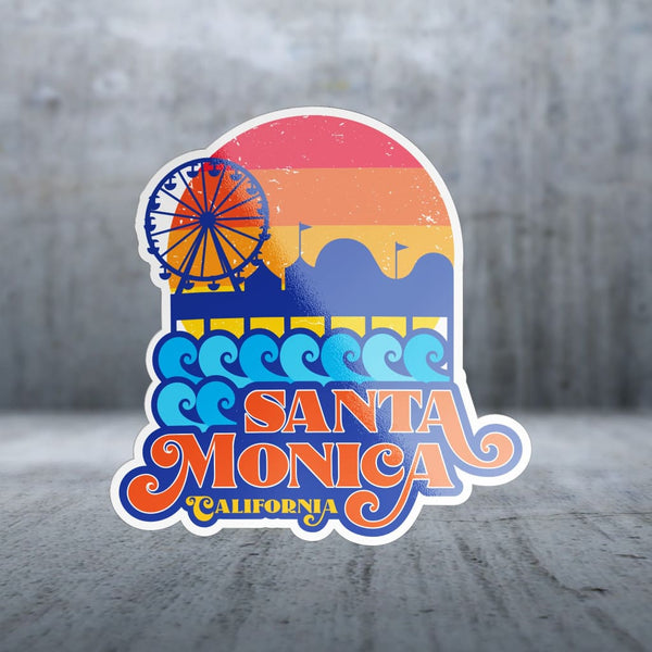 Sticker Pack | 14012 - Santa Monica Coastal Bold
