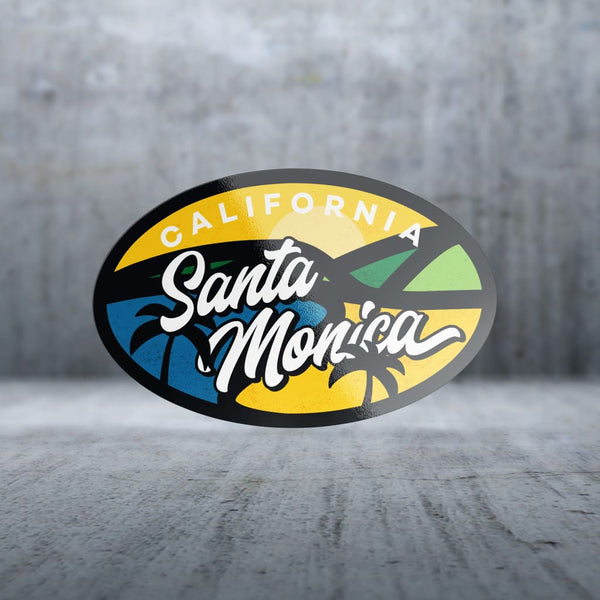Sticker Pack | 14013 - Santa Monica Abstract Oval