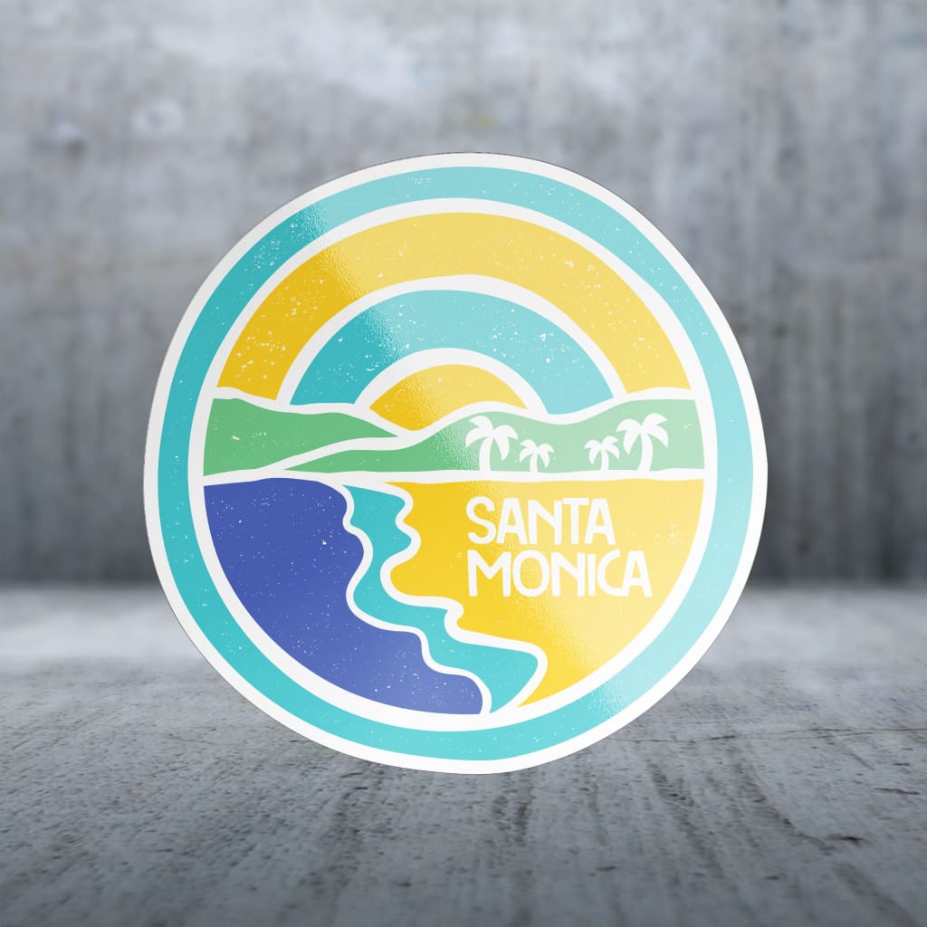 Sticker Pack | 14014 - Wavy Flow - Santa Monica