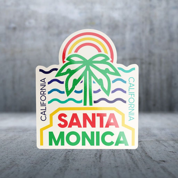 Sticker Pack | 14015 - Bold Minimal - Santa Monica