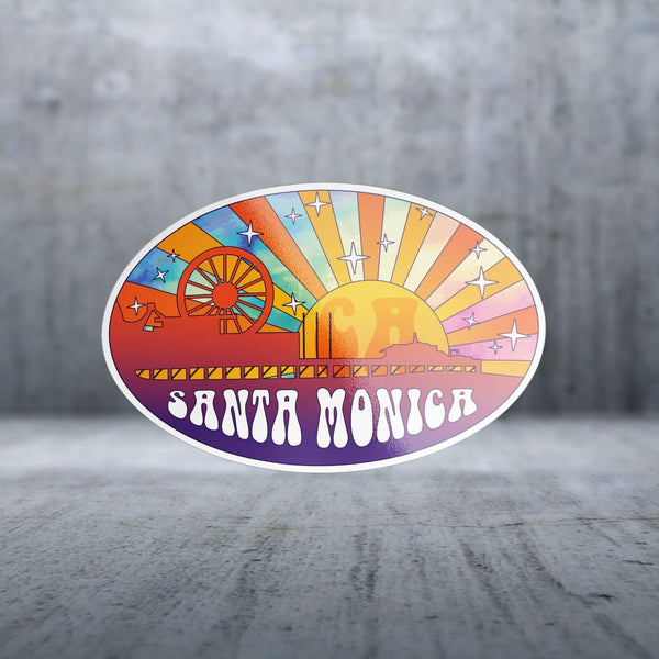 Sticker Pack | 14016 - Watercolor Sunburst - Santa Monica