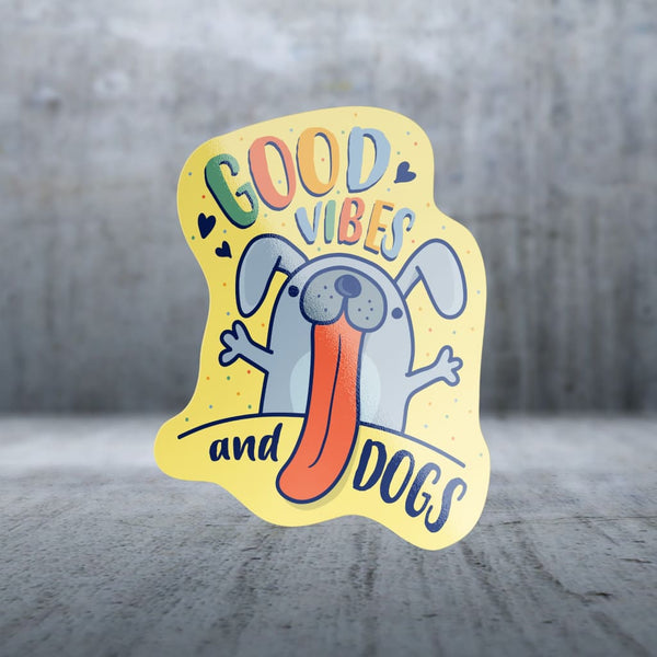 Sticker Pack | 14056 - Dog Sayings - Good Vibes and Dogs