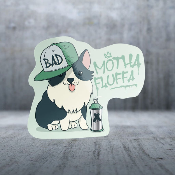 Sticker Pack | 14072 - Dog Sayings - Motha Fluffa