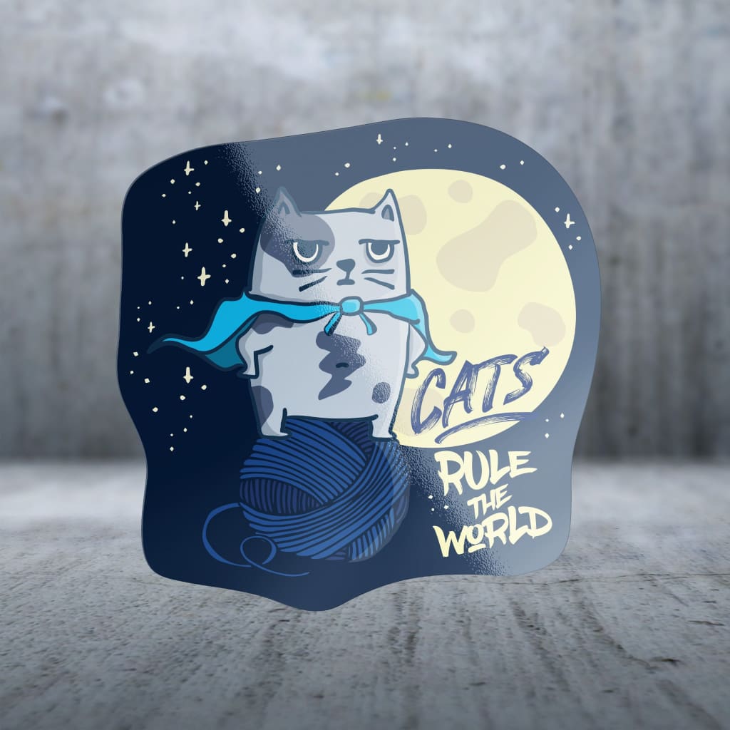 Sticker Pack | 14104 - Cats Rule The World