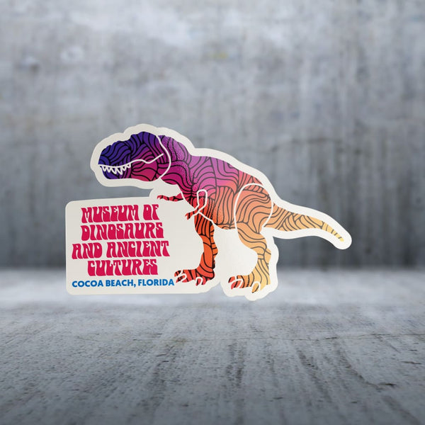 Sticker Pack | 14113 - Peach Pink Purple - Tyrannosaurus Rex