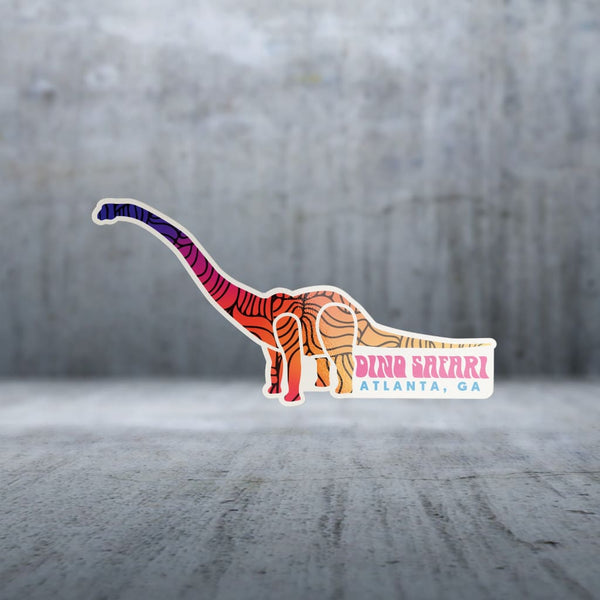 Sticker Pack | 14128 - Peach Pink Purple - Diplodocus