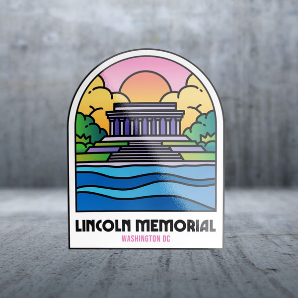 Sticker Pack | 14136 - Bright Arc - Lincoln Memorial