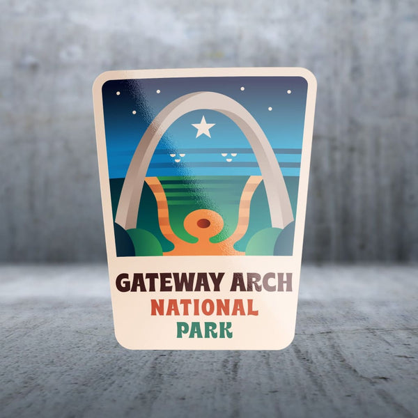 Sticker Pack | 14354 - Gradient Levels - Gateway Arch