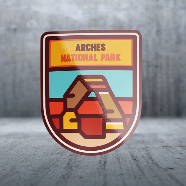 Sticker Pack | 14361 - Shield Lines - Arches
