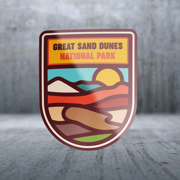 Sticker Pack | 14377 - Shield Lines - Great Sand Dunes
