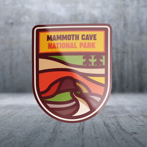Sticker Pack | 14382 - Shield Lines - Mammoth Cave