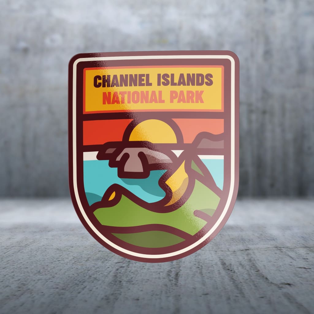 Sticker Pack | 14389 - Shield Lines - Channel Islands