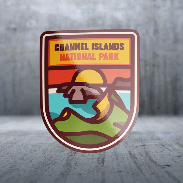 Sticker Pack | 14389 - Shield Lines - Channel Islands