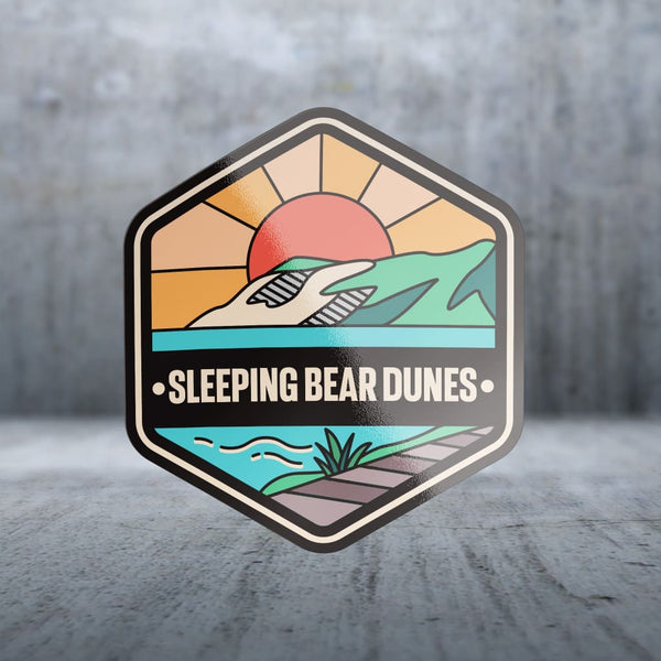 Sticker Pack | 14454 - Outdoor Hex - Sleeping Bear Dunes