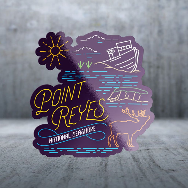Sticker Pack | 14529 - Point Reyes - Line Icons