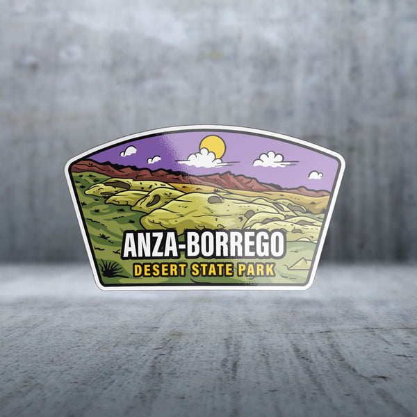 Sticker Pack | 14563 - Windshield - Anza-Borrego - Wind Caves