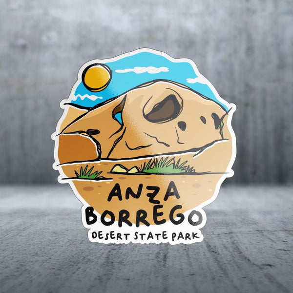 Sticker Pack | 14565 - Color Illustrated - Anza-Borrego - Wind Caves