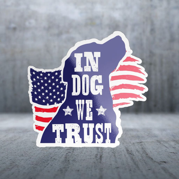 Sticker Pack | 14727 - In Dog We Trust