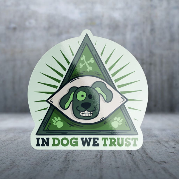 Sticker Pack | 14755 - In Dog We Trust