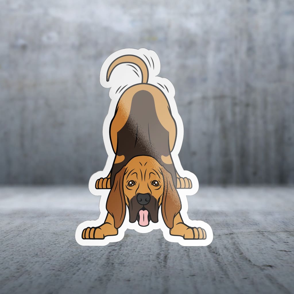 Sticker Pack | 14826 - Downward Dogs - Bloodhound