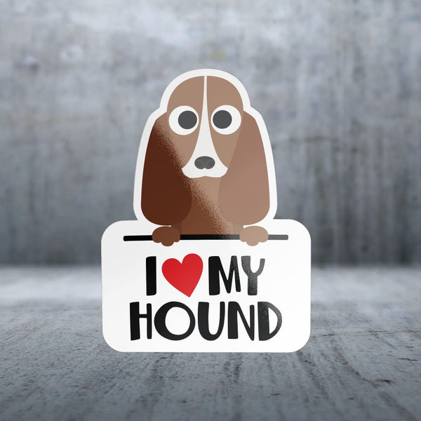 Sticker Pack | 14843 - Dogs I Love - Hound