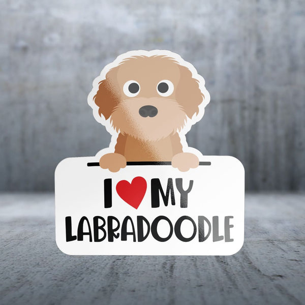 Sticker Pack | 14851 - Dogs I Love - Labradoodle