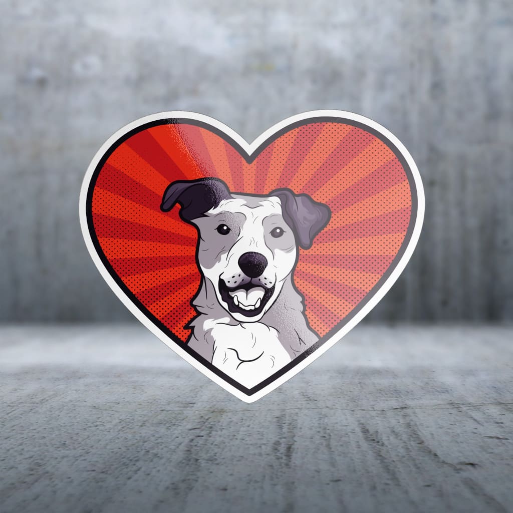 Sticker Pack | 14864 - Dog Heart - Rescue