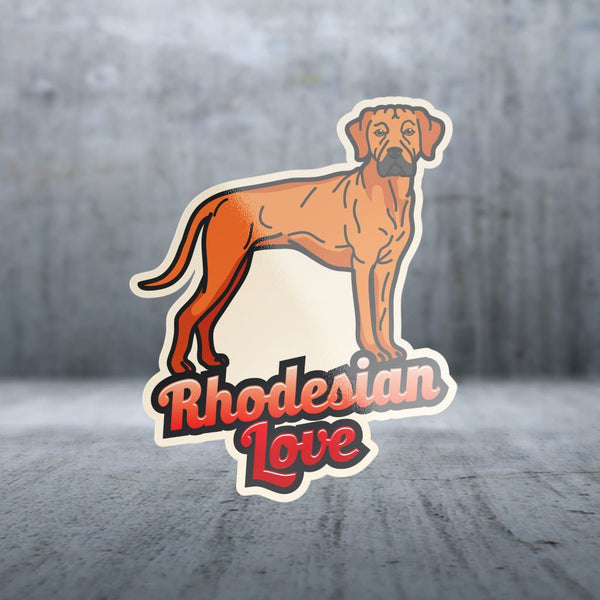 Sticker Pack | 14888 - Dog Love - Rhodesian Ridgeback