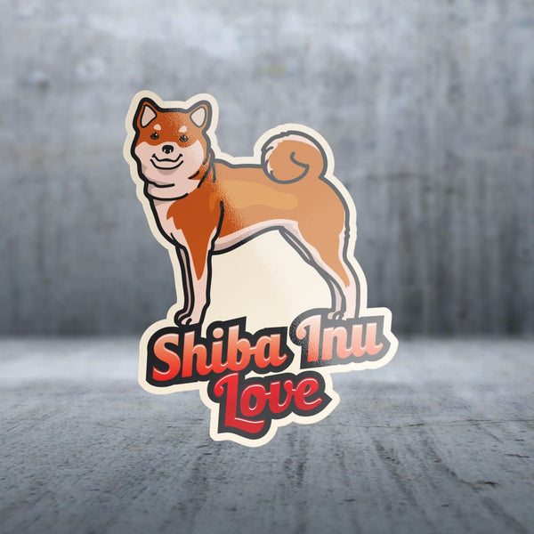 Sticker Pack | 14889 - Dog Love - Shiba Inu