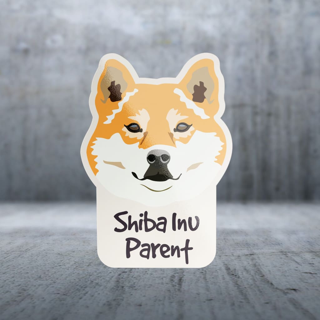Sticker Pack | 14902 - Dog Parent - Shiba Inu
