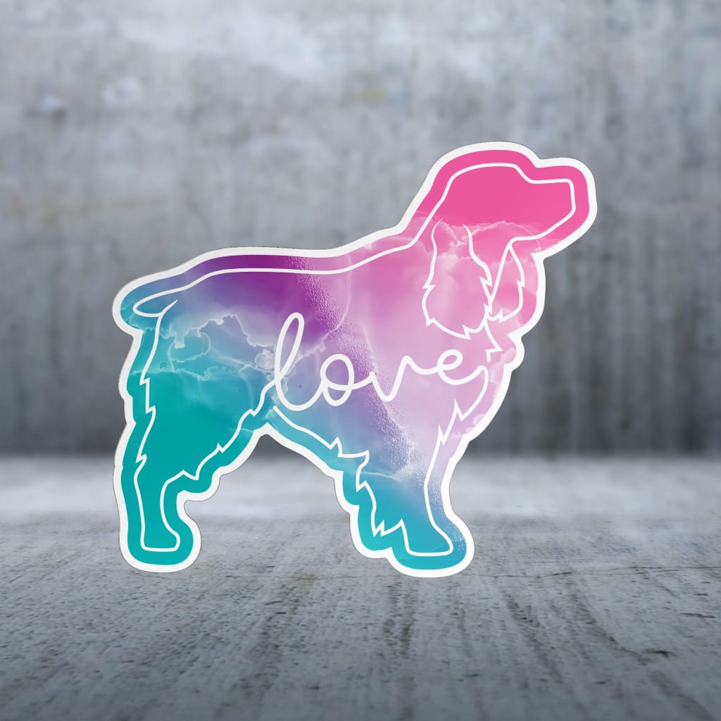 Sticker Pack | 14921 - Watercolor Breed - English Springer Spaniel